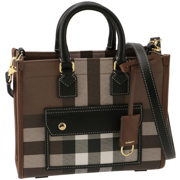 Burberry | Bags | Burberry Mini Freya Check Bag Brown | Poshmark